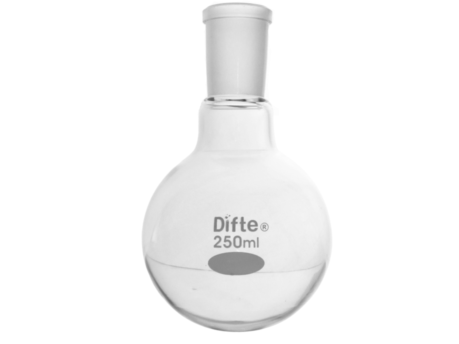 MATRAZ FONDO REDONDO CON BOCA ESMERILADA JUNTA 24/40 DE 250 ML – COCISA